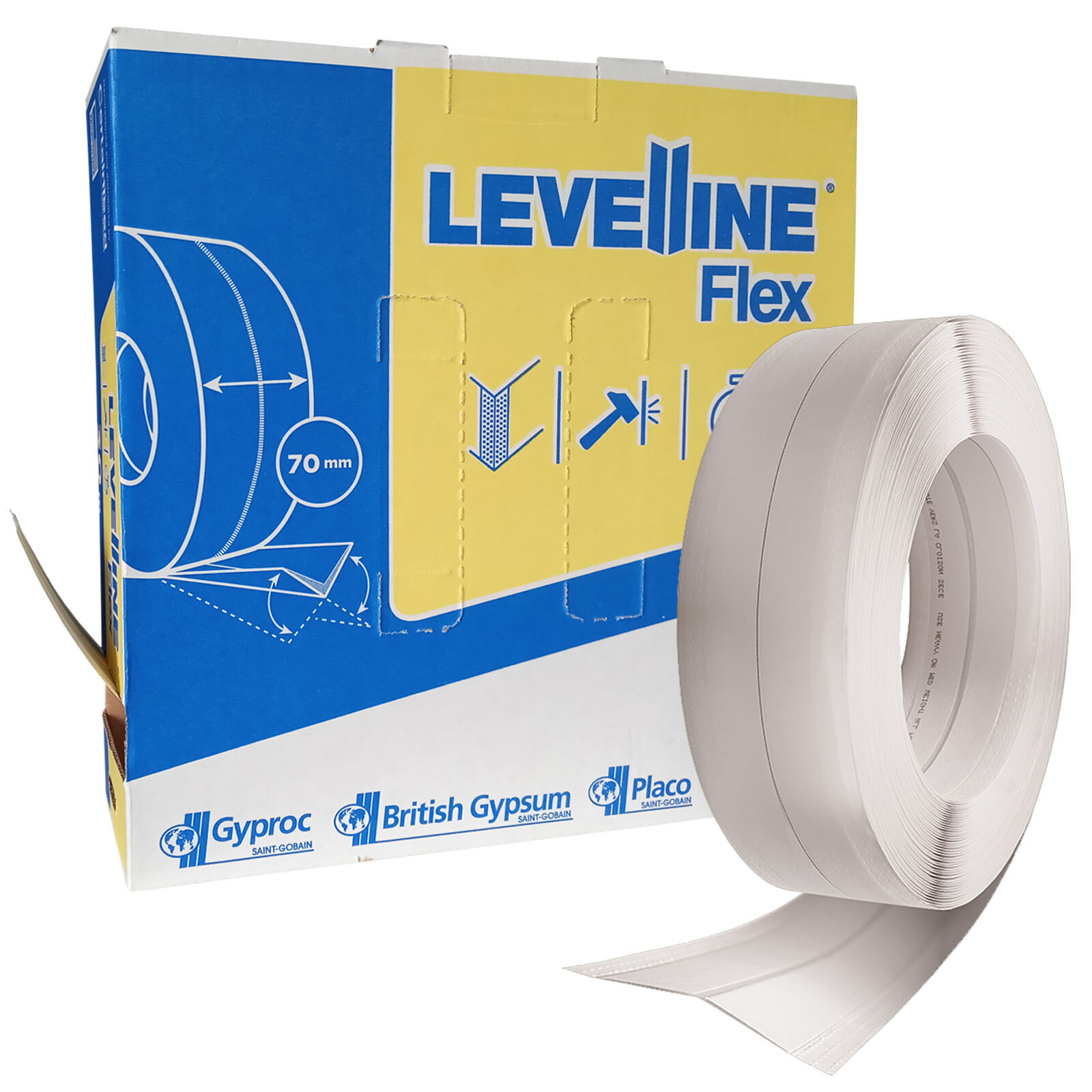 Rigips EasyFlex levelline edge protection inner corner outer corner ...
