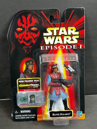 Factory ERROR Star Wars Episode 1 Figure Captain Panaka Rune Haako ...