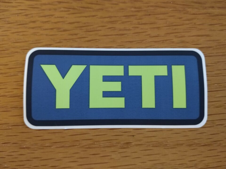 YETI Authentic Stickers Swag New Decals Your choice of colors - SHIPS ...