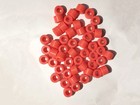 200pcs Red Color Small Type Dental Silicone Instrument Color Code Rings ...