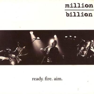Million Billion: Ready. Fire. Aim. PROMO MUSIC AUDIO CD pop rock band ...