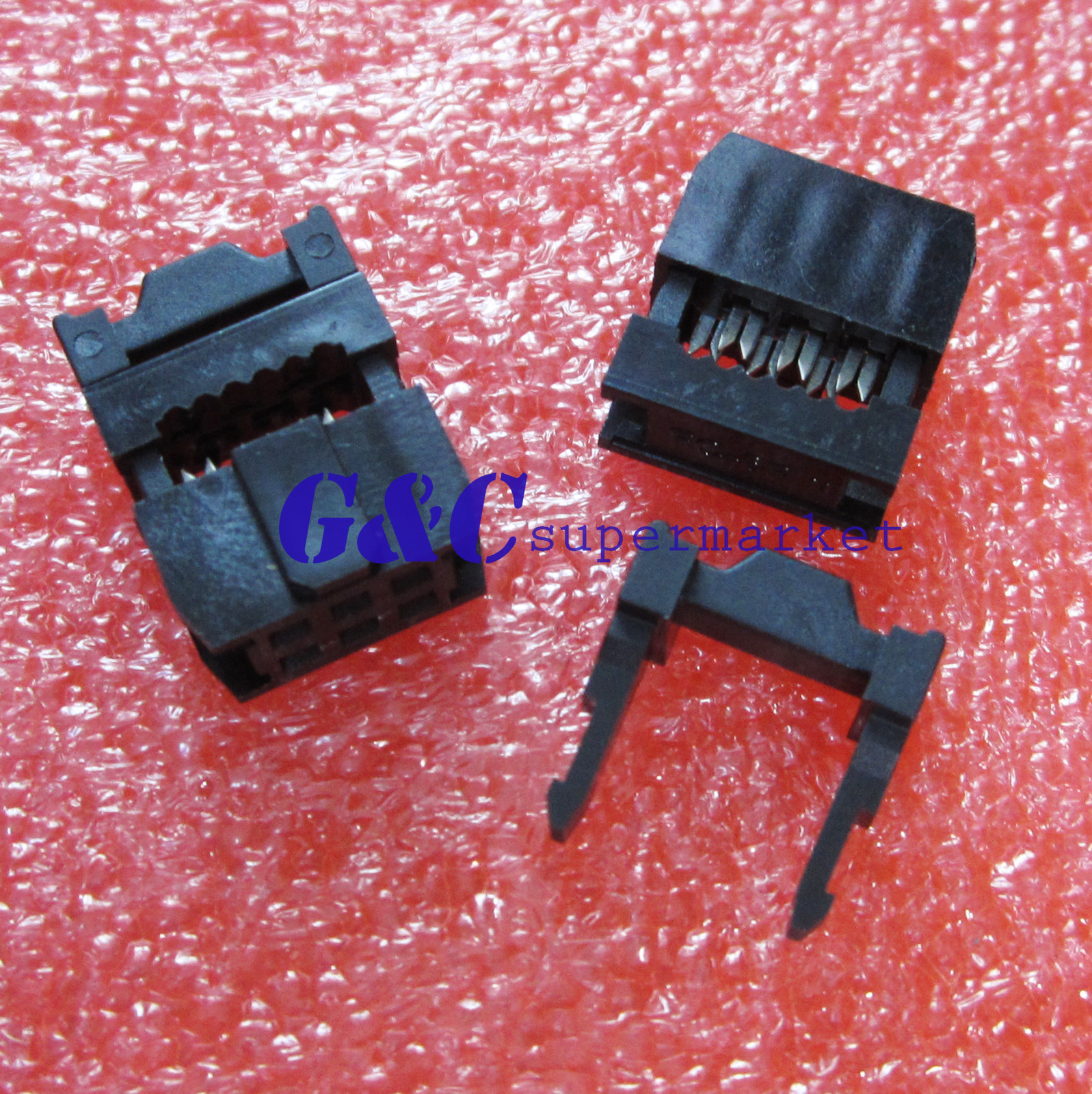 10PCS 2.54mm Pitch 6Pin FC-6P IDC FC Female Header Connector 3pcs/set ...