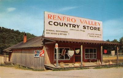 RENFRO VALLEY, KY Kentucky COUNTRY STORE Roadside Chrome Postcard | eBay