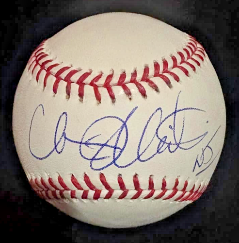 CHRIS CHRISTIE SIGNED AUTOGRAPHED RAWLINGS MLB OFFICIAL BASEBALL RARE ...