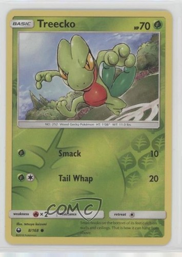 Treecko Reverse Foil Pokémon Sun & Moon Celestial Storm #8 08j3 | eBay