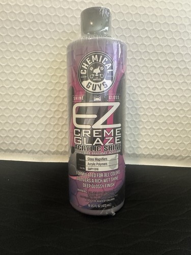 CHEMICAL GUYS EZ CREME GLAZE W/ ACRYLIC SHINE 16oz. | eBay
