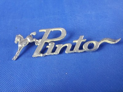 Vtg 1970-1977 Ford Pinto Script OEM Car Badge Emblem D52B-16B114-AA | eBay