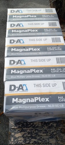 NLGI - 2 magnaplex grease 1x ( 5 box case ) brand new sealed in plastic ...