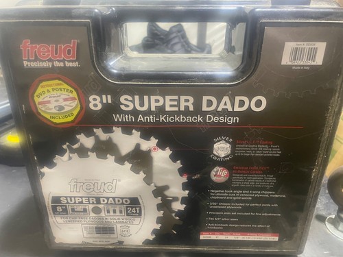 Freud 8” Super Dado Blade Set w/ Carrying Case Model SD508 | eBay