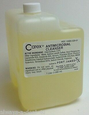 10 Carex 1 Liter Antimicrobial Cleanser Cartridges | eBay