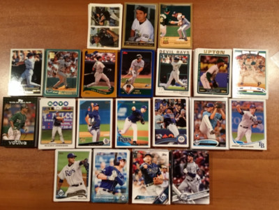1997-2017 TAMPA BAY DEVIL RAYS Topps Complete Team Set Lot 21 UPTON ...