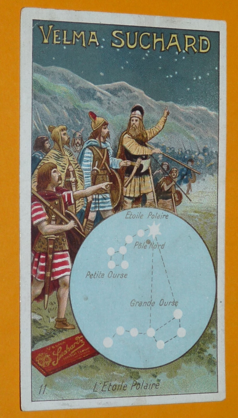 CHROMO 1900-1910 CHOCOLAT SUCHARD NEUCHATEL SUISSE ASTRONOMIE ETOILE ...