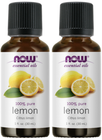 Now Foods Essential Oils, Lemon Oil, 1 fl oz (30 ml) - Pack of 2 | eBay