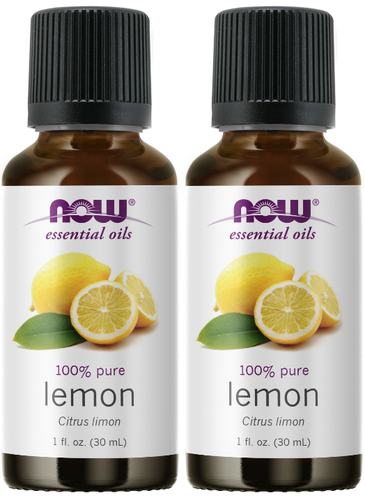 Now Foods Essential Oils, Lemon Oil, 1 fl oz (30 ml) - Pack of 2 | eBay
