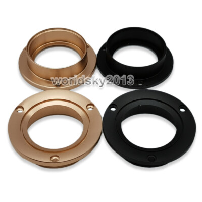 1x Aluminum Speaker Tweeter Cover Panel Decorative Circle Fixed Plate ...