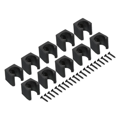 10Pcs 14mm Billiards Cue Locating Clip Holder Plastic Fishing Rod ...
