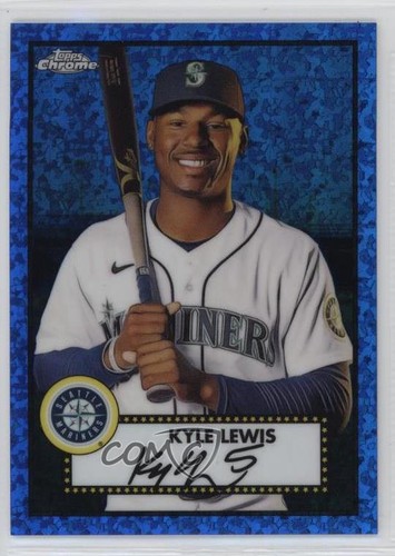 2021 Chrome Platinum Anniversary Blue Mini-Diamond Refractor /199 Kyle ...