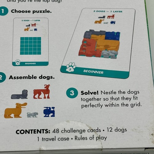 Brainwright Dog Pile the Pup Packing Puzzle Game Multi-Colored 48 ...