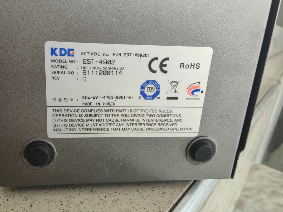 KDE EST-4902 VingCard Hôtel Carte Clé Mag Stripe Encodeur (testé) | eBay