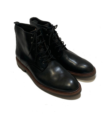 Johnston & Murphy welch chukka Boots men's Size 11 black leather Booots ...