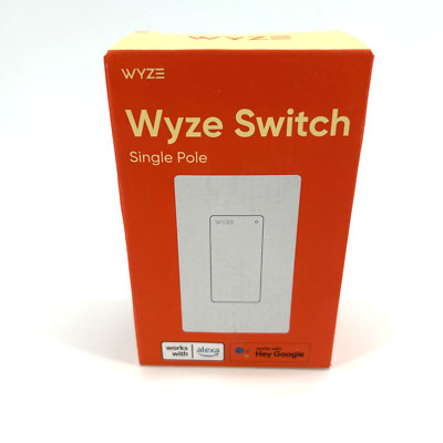 Wyze Switch 2.4 GHz WiFi Smart Light Switch Single-Pole | eBay