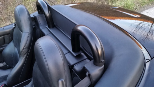 BMW Z3 ANTI ROLL BARS + WINDDEFLECTOR 1996-2003 BLACK EDITION | eBay