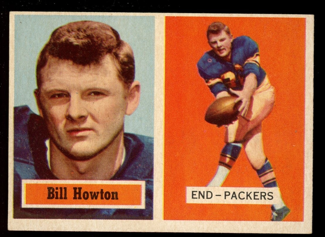 1957 Topps Football #33 Bill Howton - NM | eBay