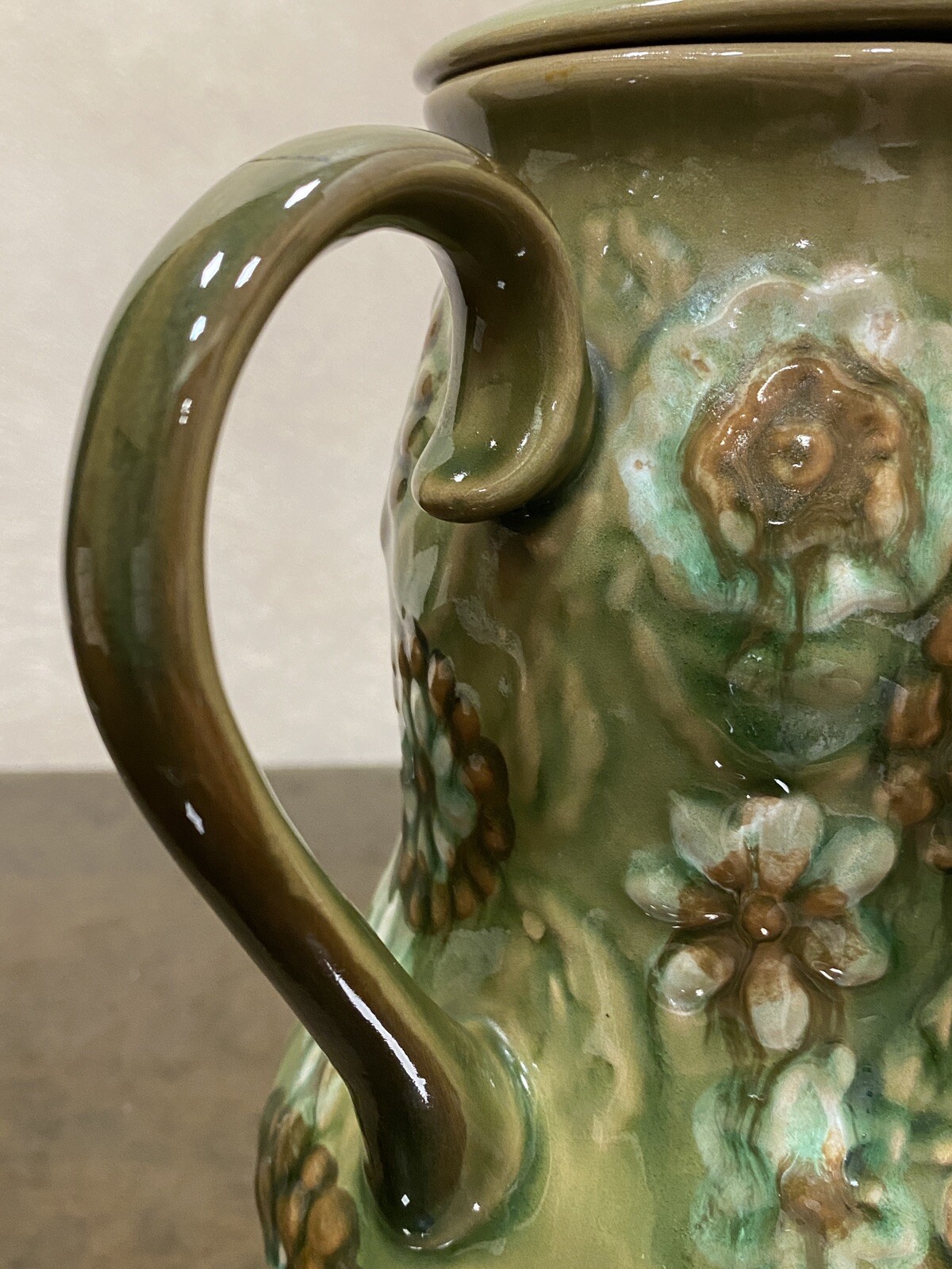 RARE Vintage Soviet Water JUG WASSERKRUG PICHET Ceramics LKSF with Cups ...