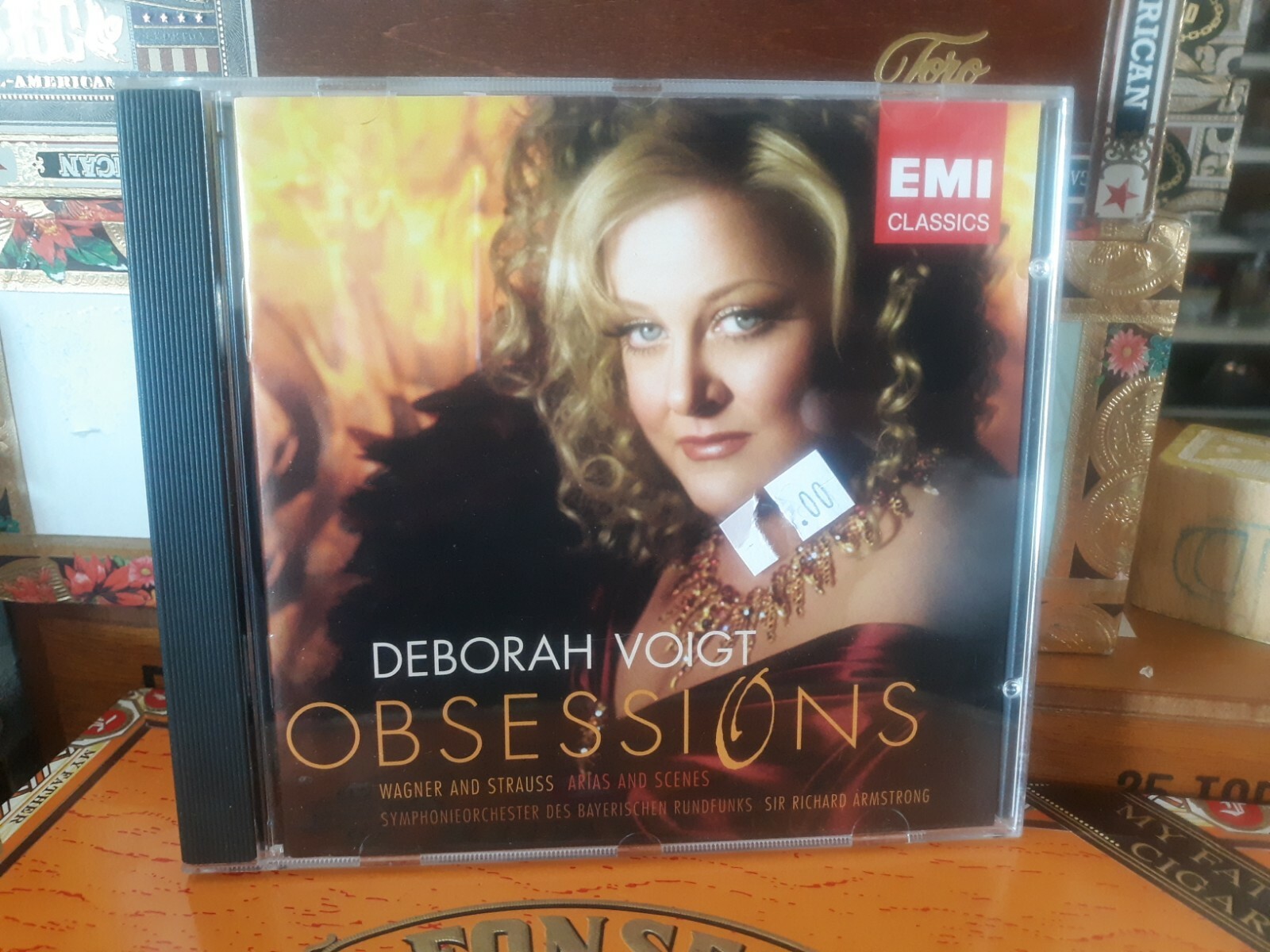 SEALED EMI Wagner Strauss Arias DEBORAH VOIGT "Obsessions" (CD, 2004, BMG) | eBay