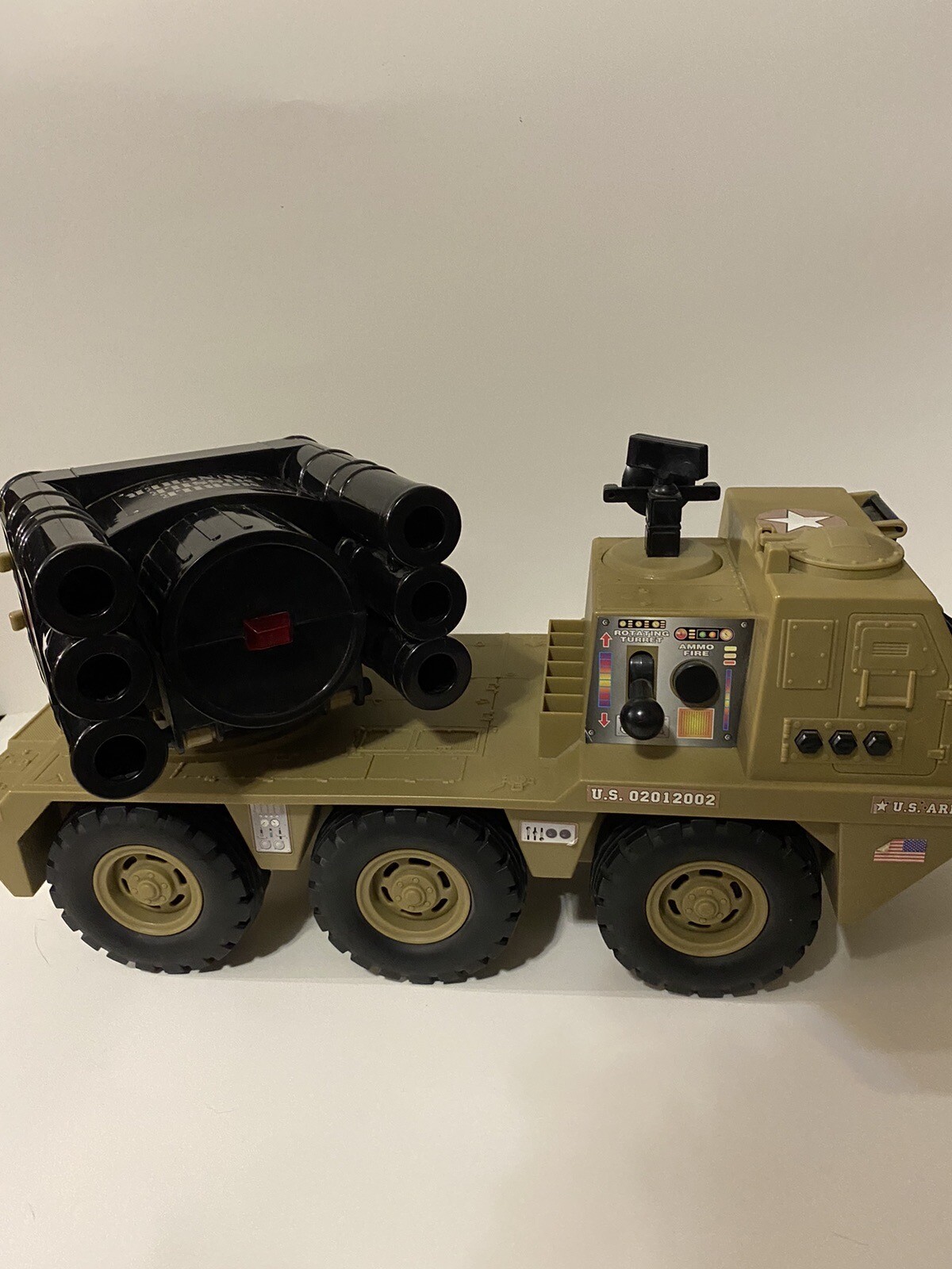 2003 GI Joe Armored Mobile Missile Launcher Electronic Assault Vehicle ...