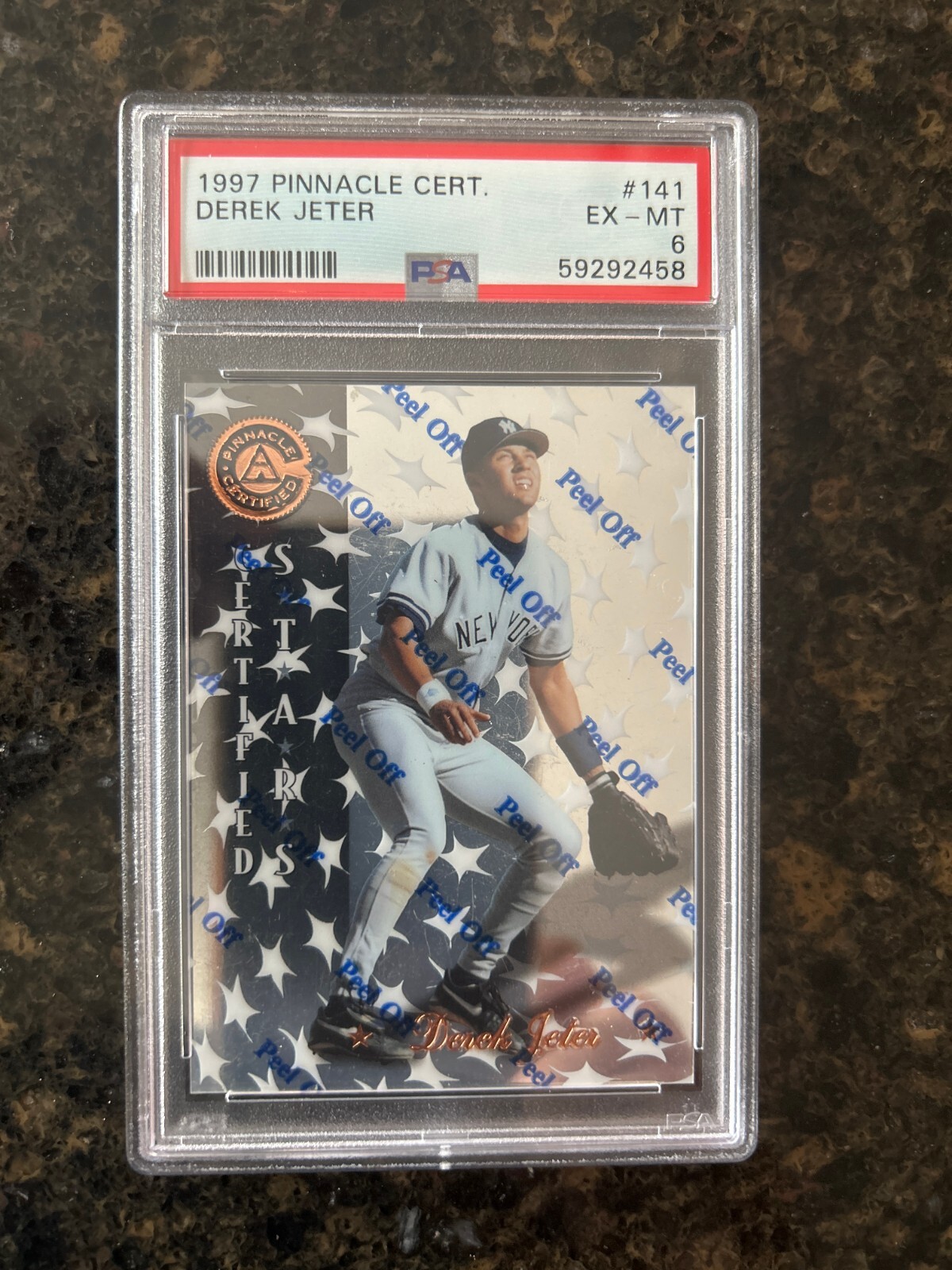 1997+Pinnacle+Certified+-+%23141+Derek+Jeter for sale online | eBay