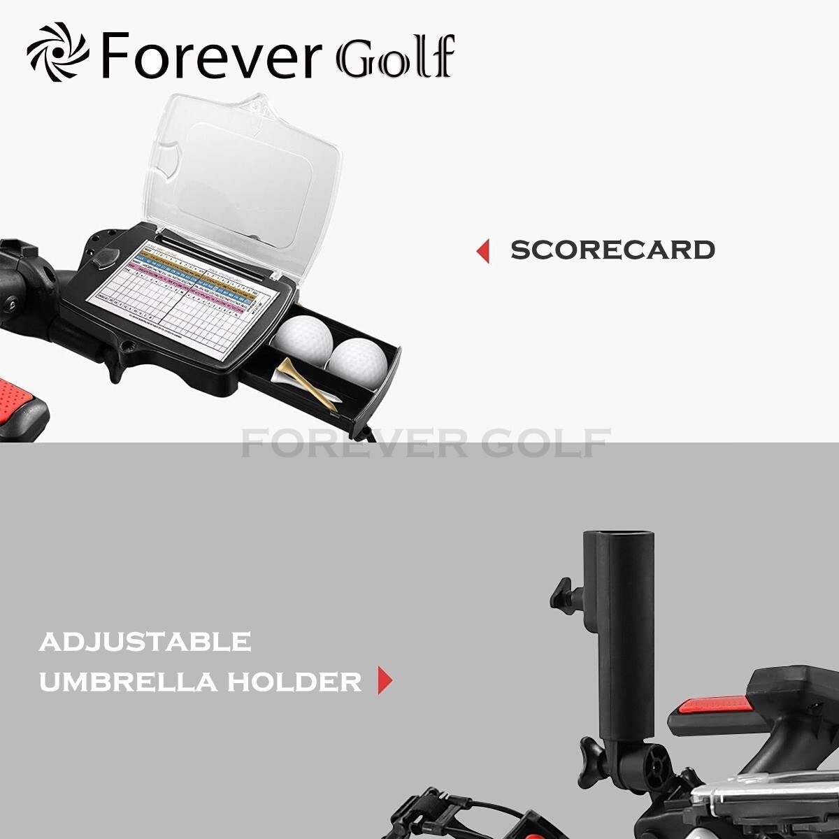 Forever Golf Buggy - Remote Control Electric Golf Trolley with Seat ...