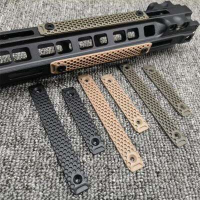 4Pcs/lot MLOK Nylon Rail Hand Protection G 10 Cover Panel for M-lok ...