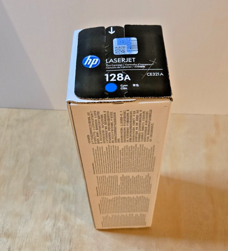 Genuine HP 128A / HP CE411AC / Cyan / *Sealed in box* | eBay
