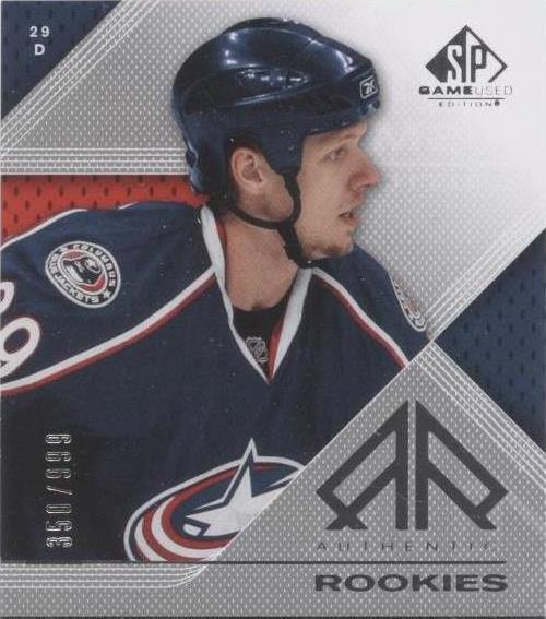 2007-08 SP Game Used Edition - Authentic Rookies Marc Methot #164 /999 ...
