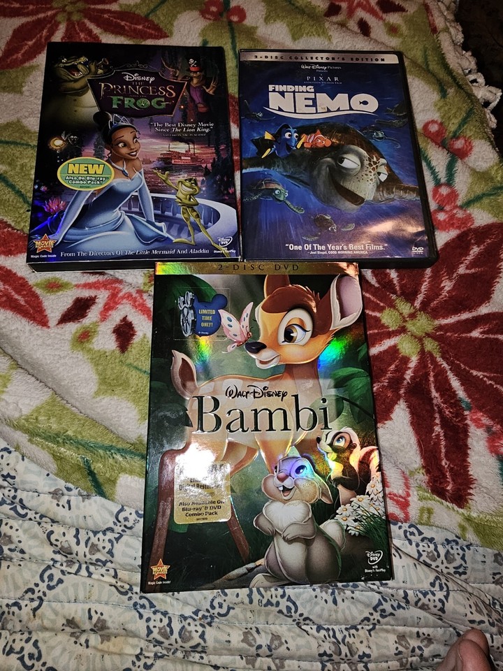 Lot of 9 Disney Movies DVD and BluRay Read Description | eBay