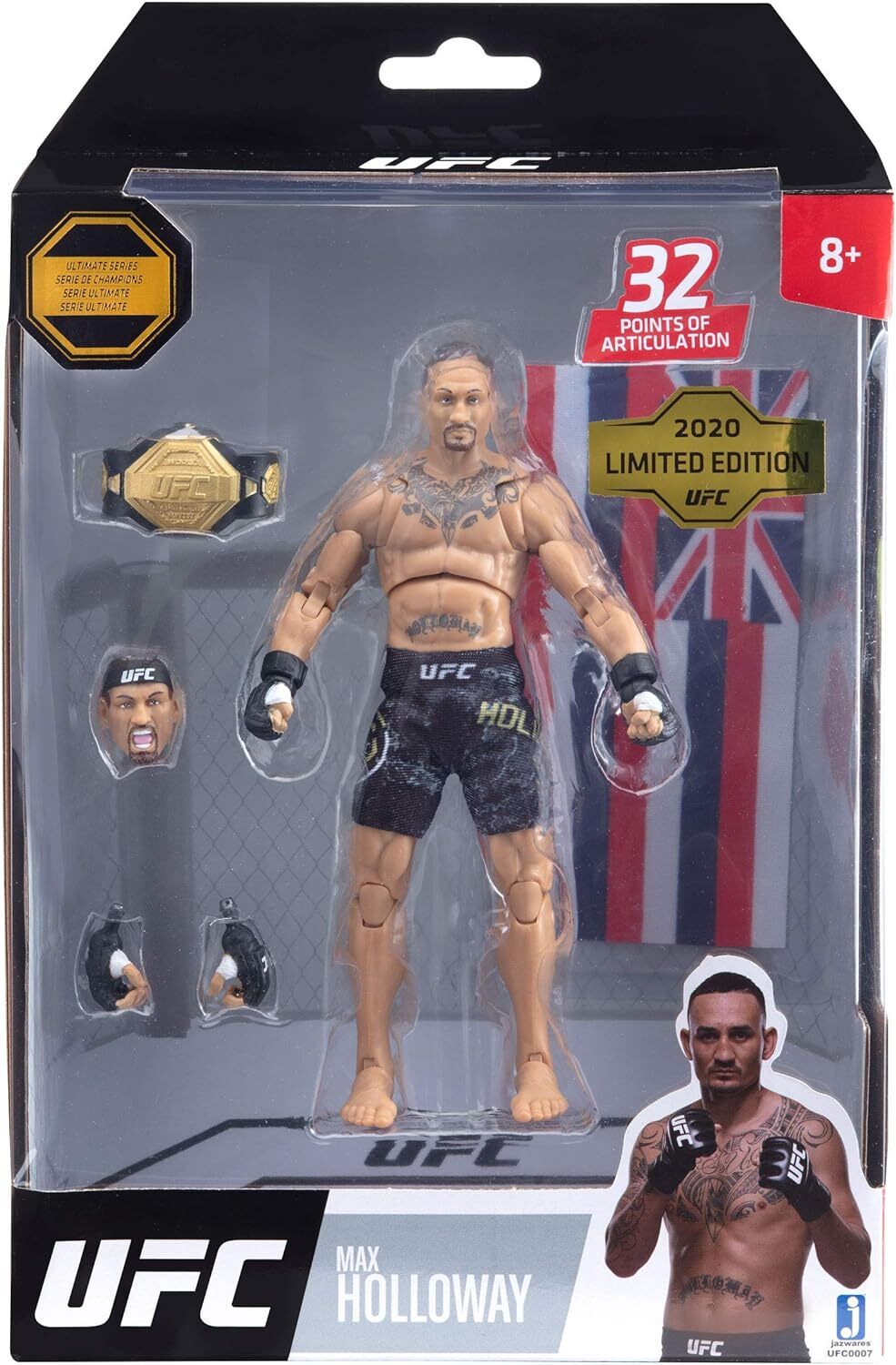 Max Holiday UFC Limited Edition Action Figure Ultimate Series 1 Ufc0007 ...