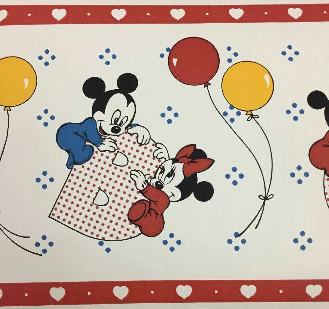 Borde De Mickey Mouse Bebe Licensed Disney Mickey Mouse Classic Pose