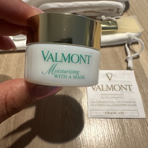 New VALMONT MOISTURIZING WITH A MASK 15 ml / 0.51oz With Brush Towel ...
