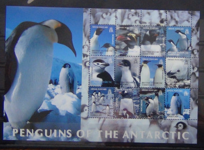 BAT 2003 Penguins of the Antarctic Miniature Sheet 1st Series MNH | eBay UK
