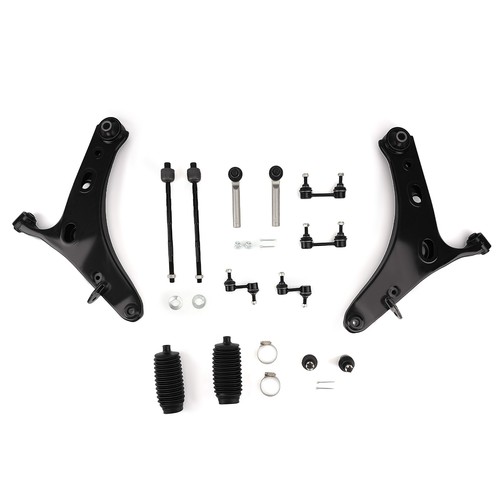 Front Lower Control Arms Sway Bars End Links Tie Rods For Subaru Legacy ...