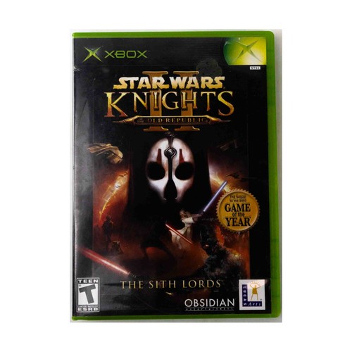 Microsoft Xbox Star Wars Knights of the Old Republic II - The Sith ...