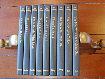 Ian Fleming - James Bond - lot of 9 HC book club editions | eBay