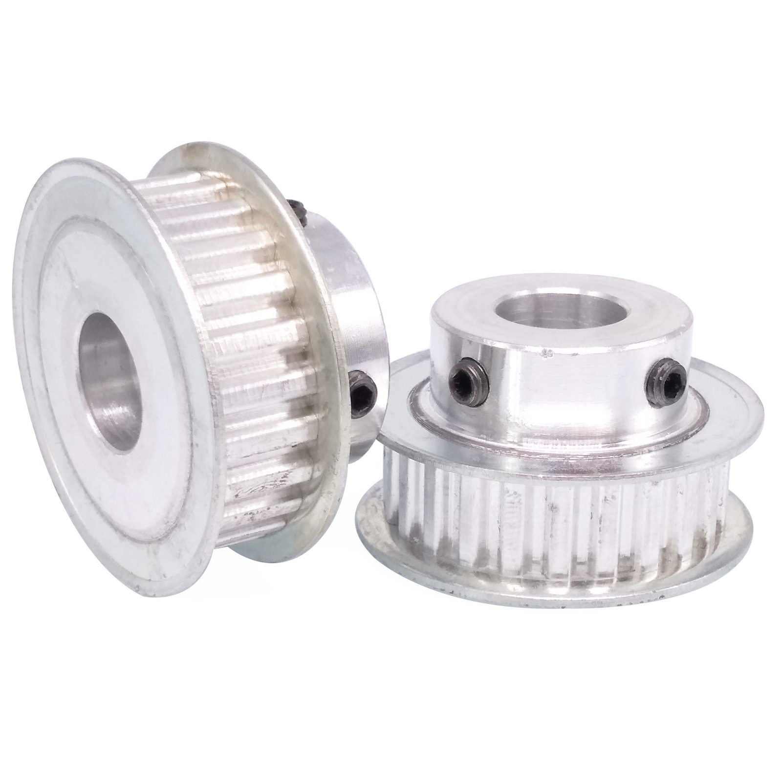 2pcs XL 24T Timing Belt Pulley Synchronous Wheel 14mm Bore For 10mm ...