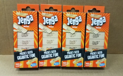 Lot of 4 Jenga Mini Block Game Sets New sealed 630509502608| eBay
