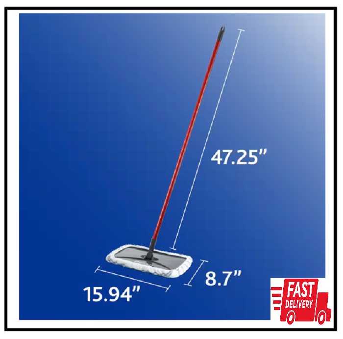 O-Cedar Adjustable, Washable Hardwood Floor N More Microfiber Dust Mop ...