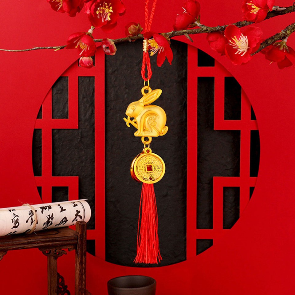 6pcs Multi-function New Year Gift Rabbit Charm Decor Chinese New Year ...