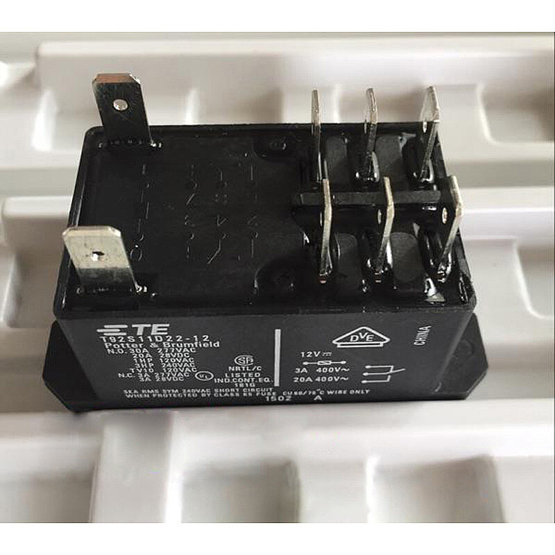 1pc TYCO T92S11D22-12 Power Relay 12VDC 8Pin 3A 400V | eBay