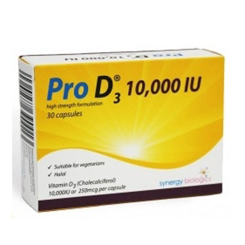 Pro D3 Vitamin D3 10000IU Capsules x 30 (Halal/Vegetarian Approved) | eBay