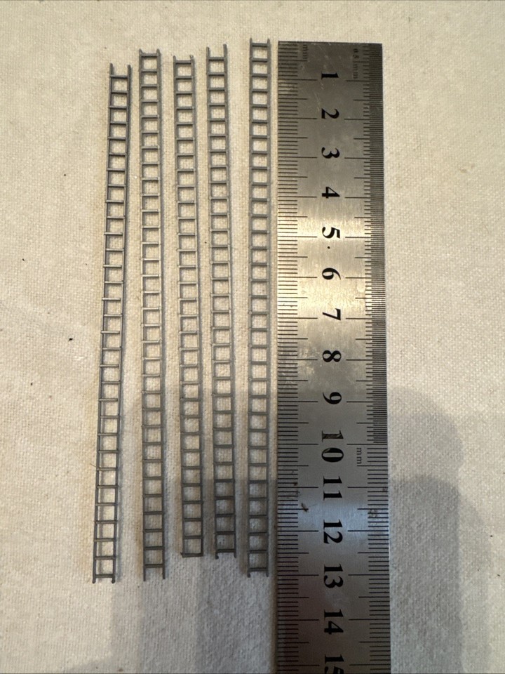 Model Railway Scenery 6 Ladders 00 Gauge - Cut Your Own To Size | eBay UK